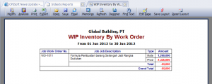 WIP (Persediaan Dalam Proses) – Solution Center for ACCURATE & RENE